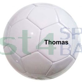 Plain Non branded white printed footballs 32 panel