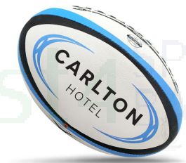 Gilbert Omega printed rugby balls